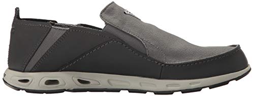 Columbia Mens Bahama Vent PFG Boat Shoe, Titanium MHW/Bright Red, 12 US