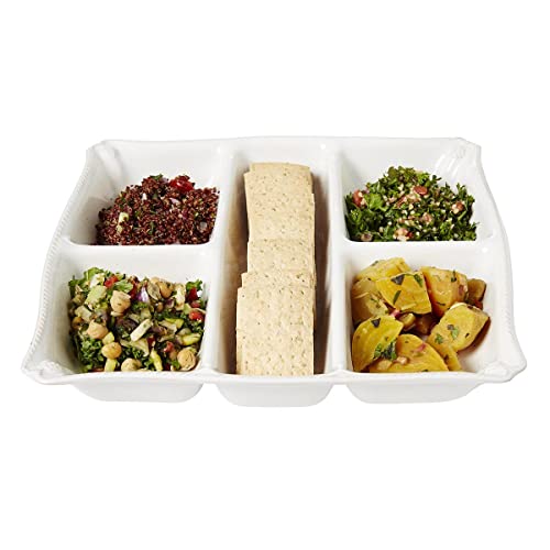 Juliska Berry and Thread Whitewash Appetizer Platter
