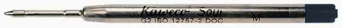 Kaweco G2 Ballpoint Pen Refills 1.0 Black Pack of 3 I 3 Pieces 1.0 Refill Black for Kaweco Ball Pen I Pen Refill I Refill for Multicoloured Pen I Various Line Widths and Colours