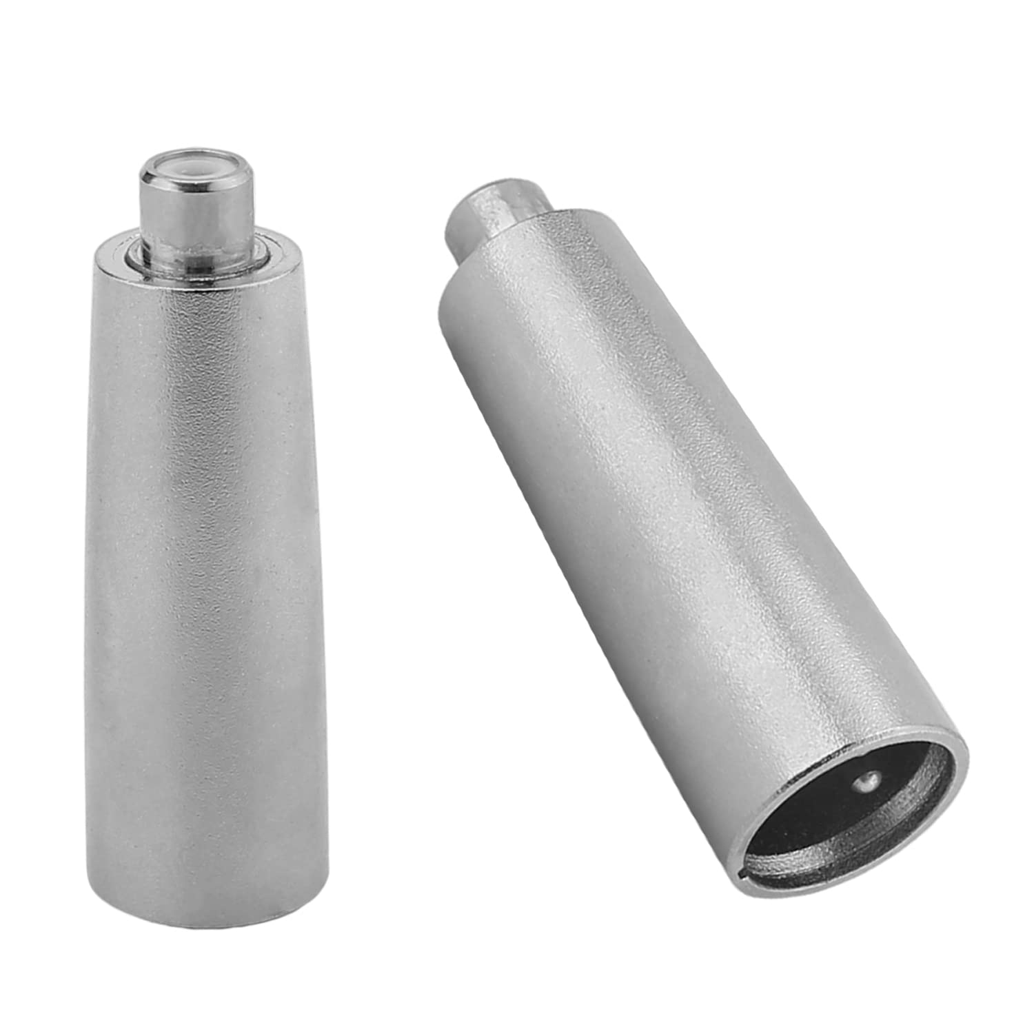 Heyiarbeit Female RCA to XLR Male Adapter, XLR to RCA Converter Gender Changer Audio Coupler Connector - 2 Pack