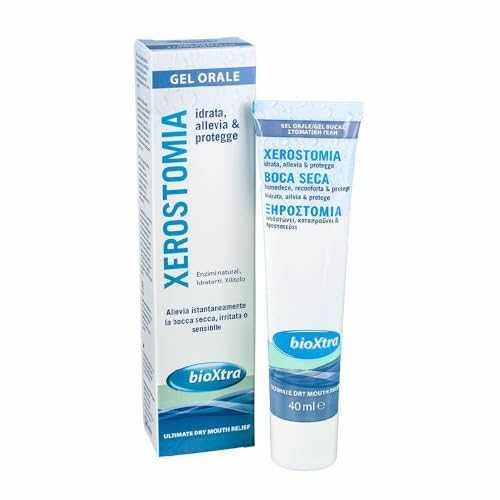 THREE PACKS of Bioxtra Dry Mouth Oral Gel 40g by Bioxtra