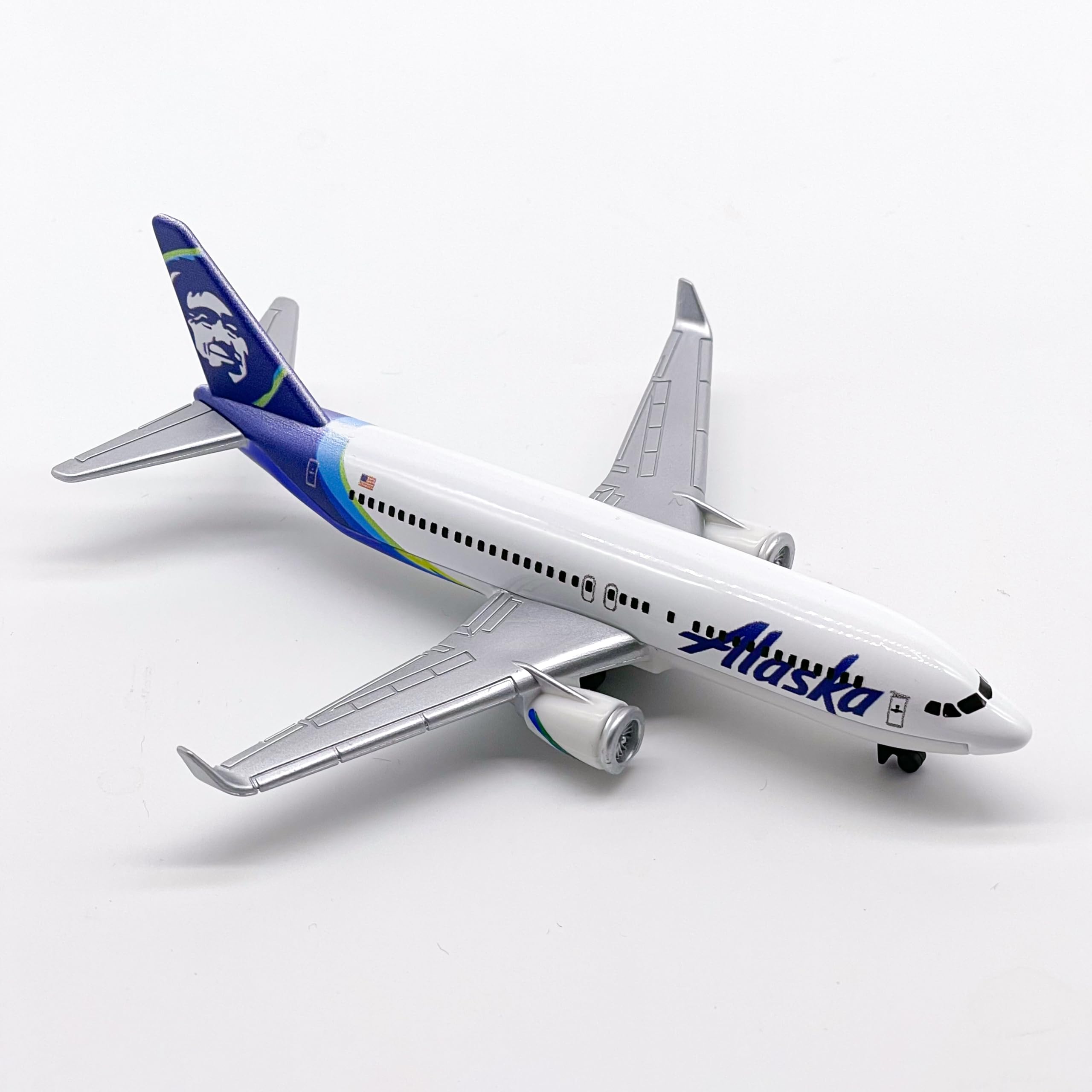 AVIAMUSE Model Airplane, Alaska Planes Model Aircraft Suitable for Collection and Christmas, Birthday Gifts