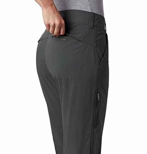 Columbia Women's Standard Saturday Trail Stretch Pant, Grill, 14 Grey