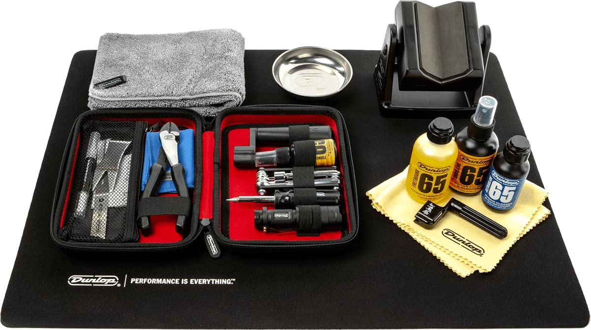Jim Dunlop SYSTEM 65 COMPLETE SETUP TECH PACK Guitar Cleaning and Care Product (DGT302)