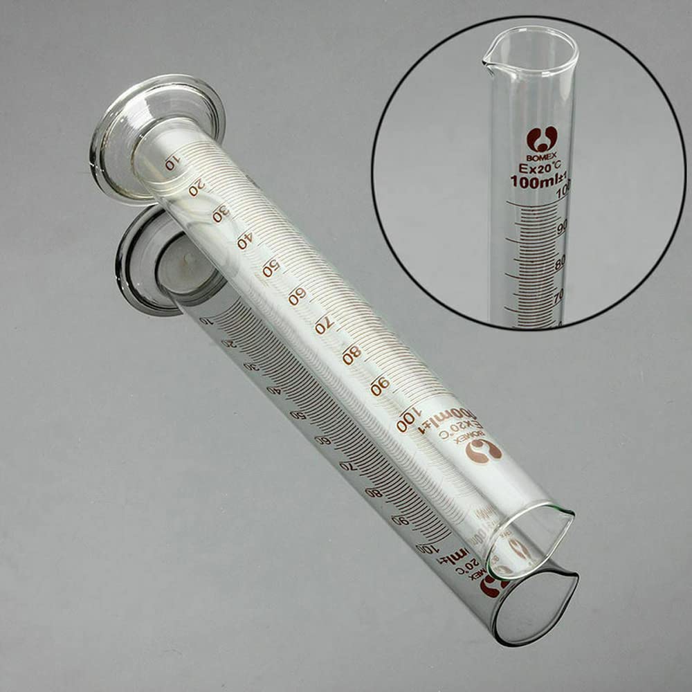 Alcohol Hydrometer Accurate 5 Pieces Alcoholmeter Kit 0-100% (ABV) Tralle 0-100 for Spirits Whiskey Moonshine Distilling Liquors Testing with 100ml Glass Test Jar Carry Storage Wood Box