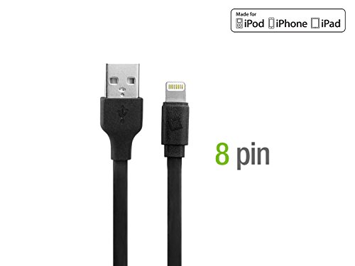 iIPhone Charging Cable, iPad Charger Cord, Lightning to USB-A Cable Compatible for Apple iPhones, iPads, iPods (MFI Certified) - 4 feet by Cellet