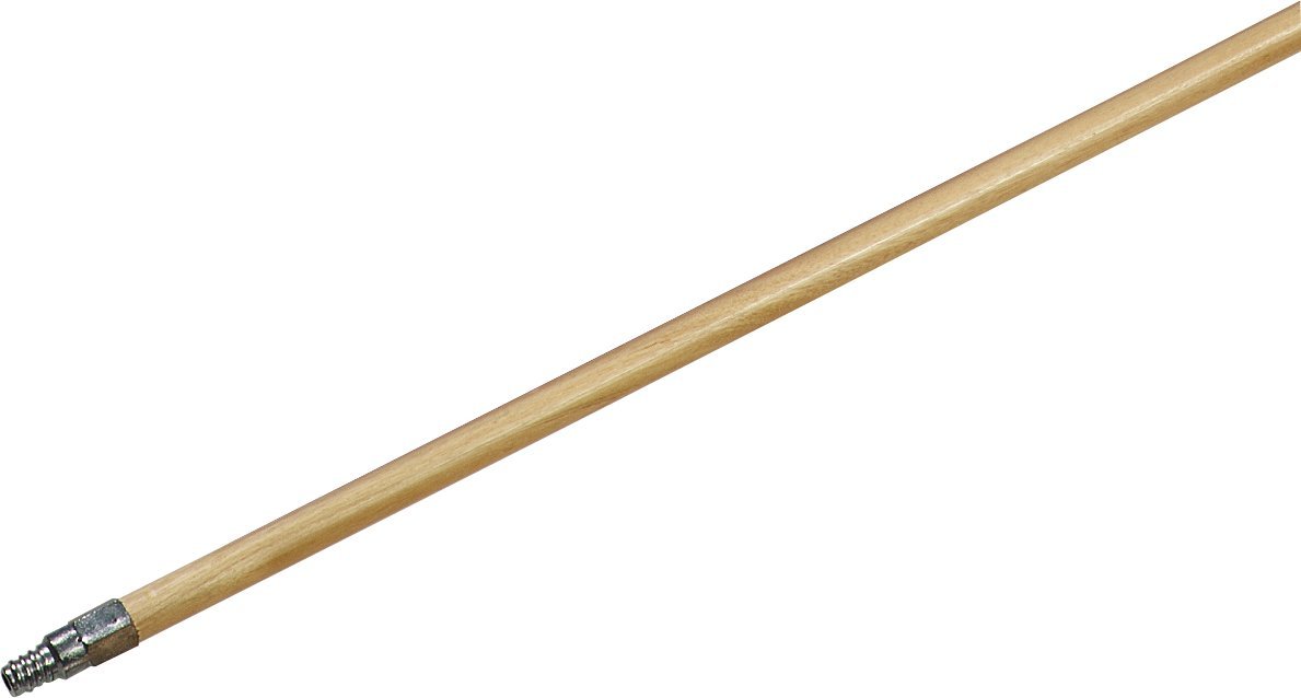 Carlisle FoodService Products 4027500 Metal Tipped Handle, 7/8" D, 0.88" Height, 0.88" Width, 40" Length, Wood/Other