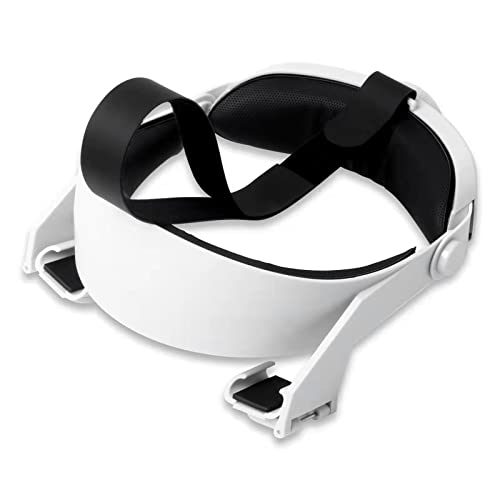 Adjustable Head Strap for Meta Quest 2,Replace Elite Strap Maintain Balance Comfortable and Pressure Reduce Cushion Headwear for Oculus Quest 2 VR, Ergonomic and Practical