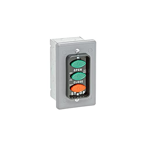 MMTC LCE-3A Nema 1 Three Button Interior Control Station Traditional Single Gang