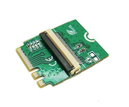 Sintech M.2 (NGFF) NVME SSD to M2 A/E Key WiFi Port with 20cm Cable(M.2 Only Provide PCIe 1X Lane)