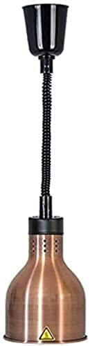 FUNNYBSG Food Warmer Lamp Food Heat Lamp Single Head Hanging Telescopic Lamp Buffet Food Heating Lamp