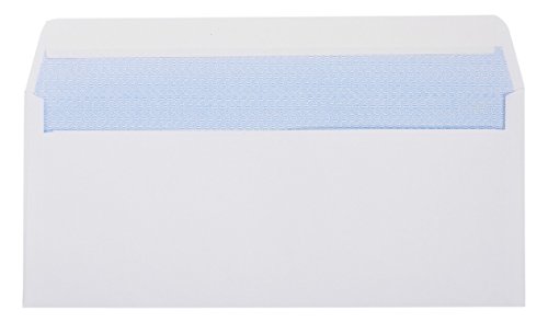 Office Deed 500 #9 Double Window SELF SEAL Security Envelopes-Designed for Quickbooks Invoices and Business Statements with peel and seal flap -3 7/8'' X 8 7/8''