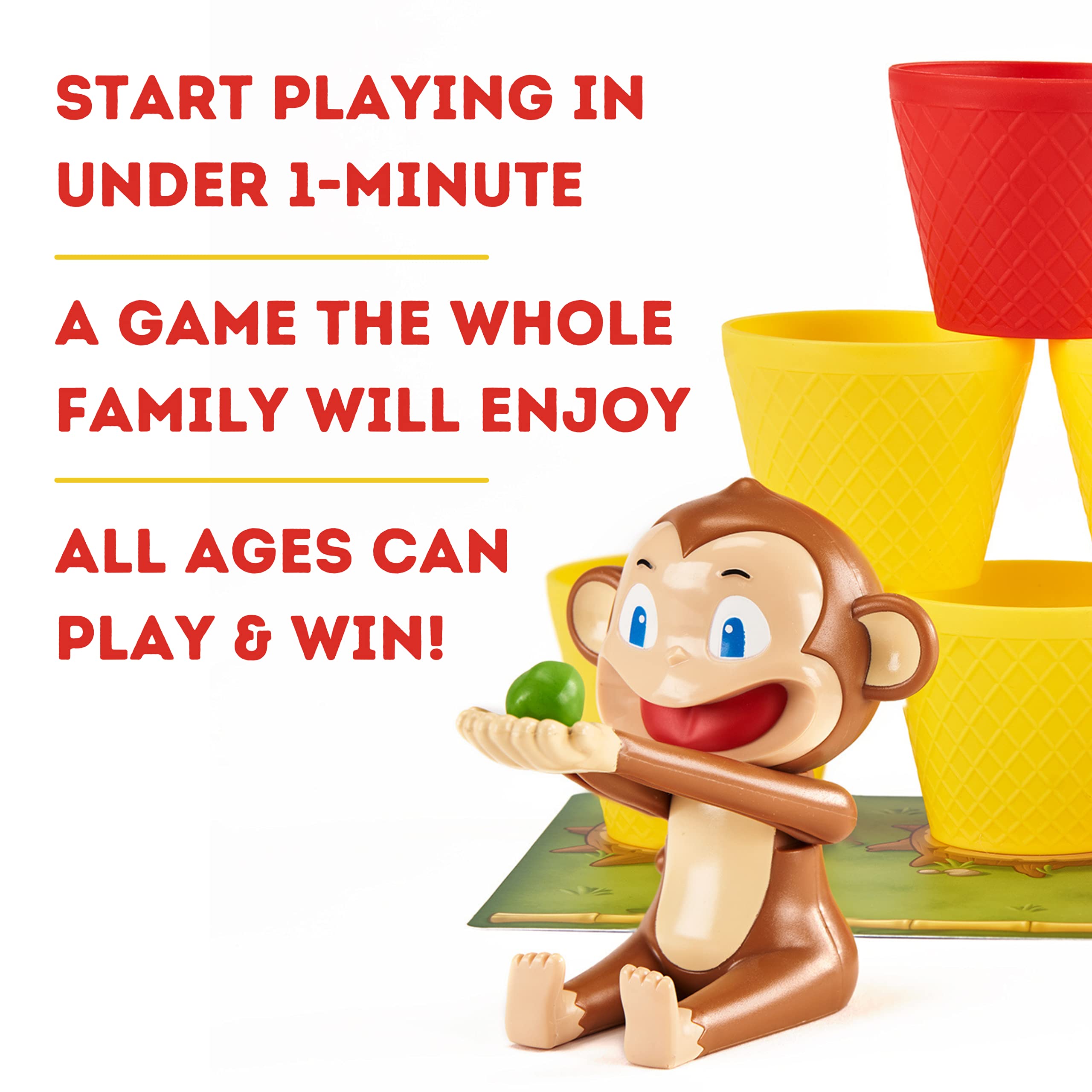 Coconuts Game | The Family Game of Spring-Loaded Monkeys Catapulting Coconuts