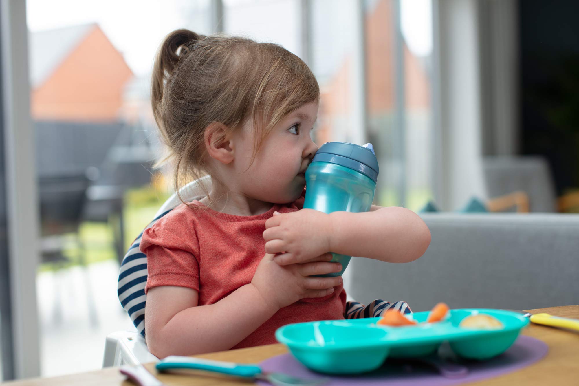 Tommee Tippee Insulated Sippee Toddler Tumbler Cup, 12+ Months – Girl, 2pk