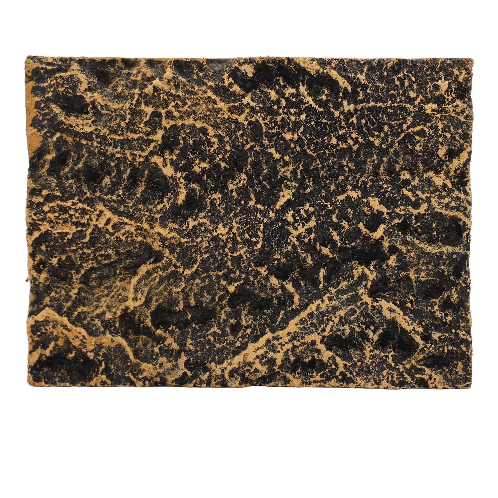 AYNEFY Reptiles Reptile Decorative Supplies, Rock Terrarium Background 3D Rock Stone Background Decorations Backdrop for Fish Reptiles Amphibians Turtles Reptile (17.5 * 13cm)