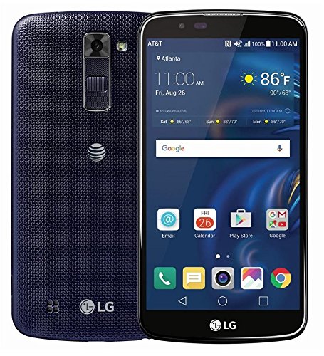 LG K10 K425 (16GB 1.5GB RAM) 5.3" Full HD Display | Dual Camera | 2300 mAh Battery | Android 7.0 Nougat | 4G LTE | GSM Unlocked | Navy Blue Smartphone