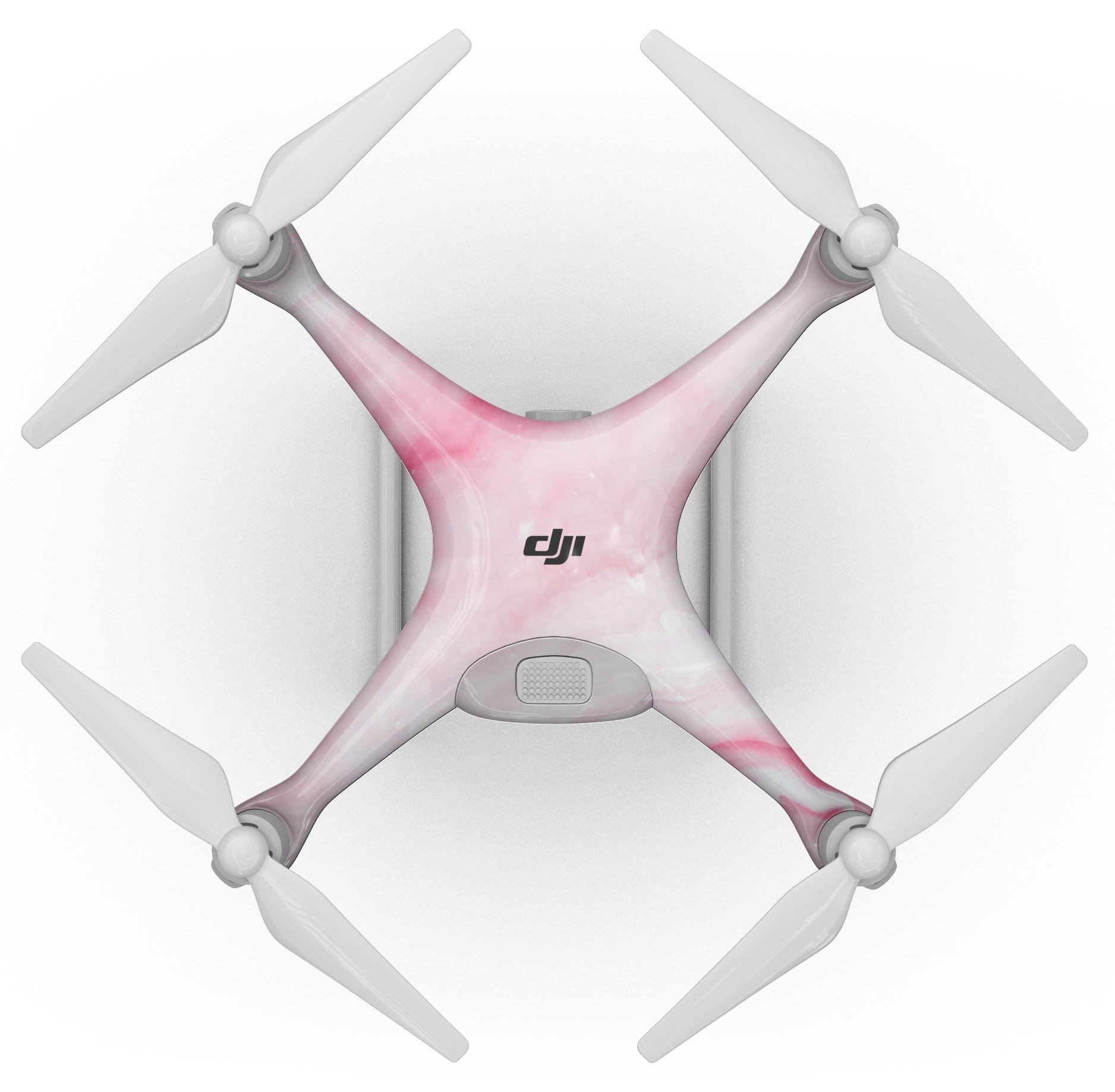 Design Skinz Design Skinz Marbleized Pink Paradise V6 Full-Body Wrap Decal Skin-Kit Compatible with The Drone DJI Mavic Air
