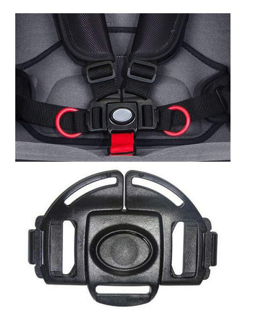 Stroller and Car Seat Replacement Parts/Accessories to fit Uppababy Products for Babies, Toddlers, and Children (5 Point Buckle for Stroller)