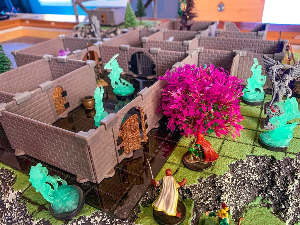 Dirt Cheap Dungeons Modular Dungeon System - Rogue Set (Medium): RPG Terrain Building for Dungeons & Dragons, Pathfinder, War Gaming, and More!
