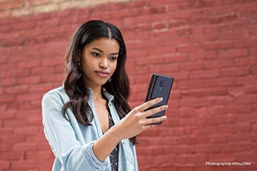 OnePlus 6 A6003 Dual-SIM (64GB Storage | 6GB RAM) (GSM Only, No CDMA) Factory Unlocked 4G Smartphone (Mirror Black) - International Version/No Warranty