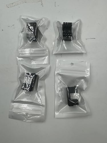 COMeap 8 Pin 6 Pin 180 Degree Adapter, GPU VGA PCIe 8 Pin 6 Pin U Turn 180 Degree Angle Connector Power Adapter Board for Desktop Graphics Card