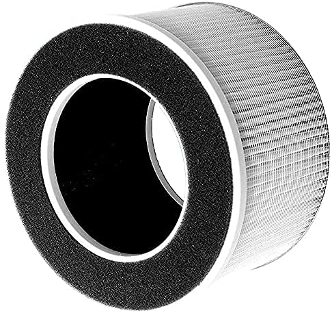 Nispira True HEPA Air Filter Replacement Compatible with Membrane Solutions MSB3 Air Purifier, 1 Pack