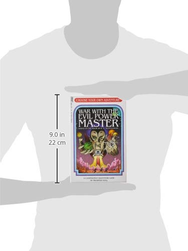 Choose Your Own Adventure: War with The Evil Power Master Board Game - Save The Galaxy in a Cooperative Narrative Adventure! Ages 10+, 1+ Players, 1+ Hour Playtime, Made by Z-Man Games