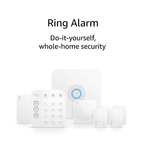 Certified Refurbished Ring Alarm 8-piece kit (2nd Gen) β home security system with optional 24/7 professional monitoring β Works with Alexa