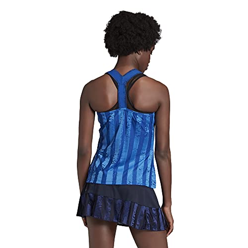 adidas Female Engineered Aeroready Tennis Y-Tank,Team Royal Blue/White,L