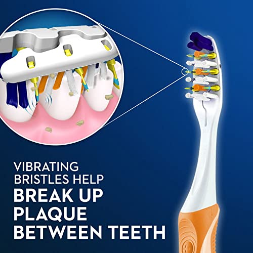 Oral-B Pro-Health Pulsar Battery Powered Medium Bristles Toothbrush, 4 Count