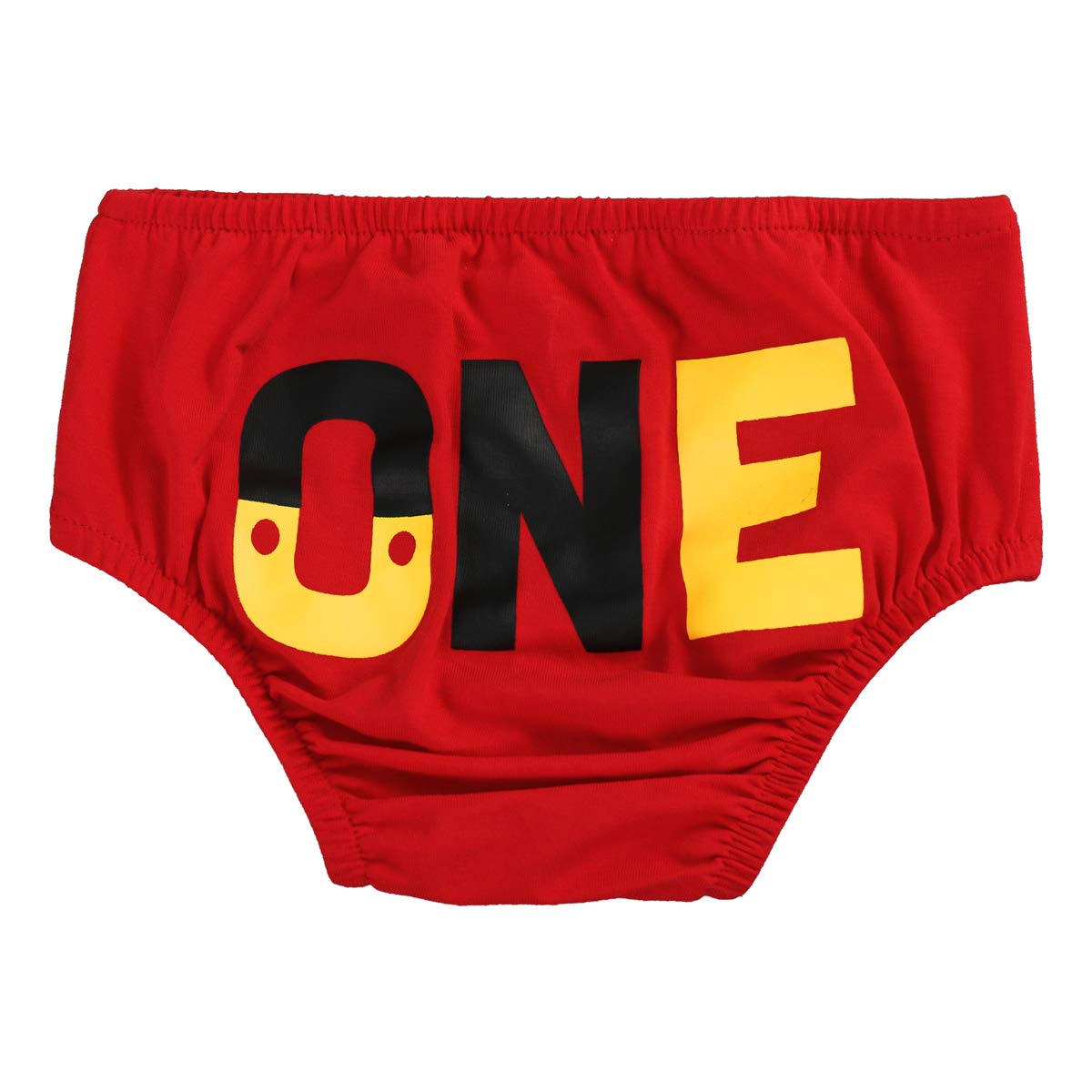 IBTOM CASTLE Baby Boys 1st Birthday Outfit Bodysuit One Piece Gentleman Bottoms Suspender Straps with Bow-tie #22 Red One 12-18 Months