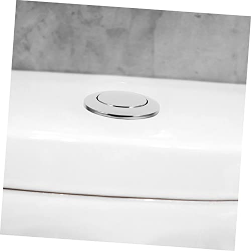 Cabilock Water Tank Single Button Air Switch Toilet Tank Toilet Accessories Single Flush Toilet Button Toilet Button with Thread Diameter Dual Water Valve Single Flushing Toilet Button Air