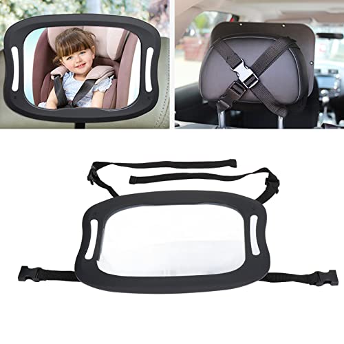Baby Car Mirror, Universal Infant Rearview Mirror 360 Degree Rotatable for Trucks