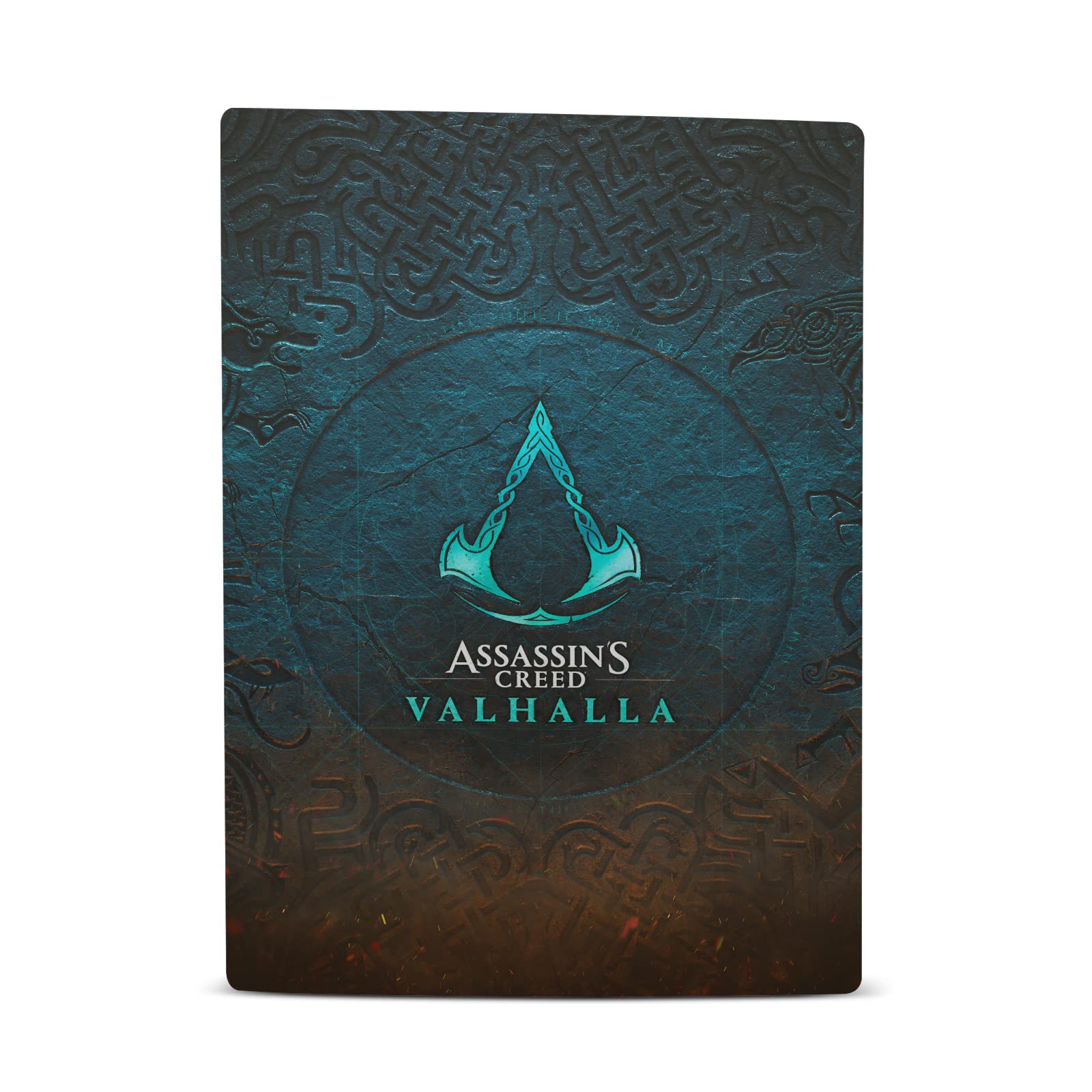 Head Case Designs Officially Licensed Assassin's Creed Logo Valhalla Key Art Matte Vinyl Faceplate Sticker Gaming Skin Decal Cover Compatible With Sony PlayStation 5 PS5 Digital Edition Console