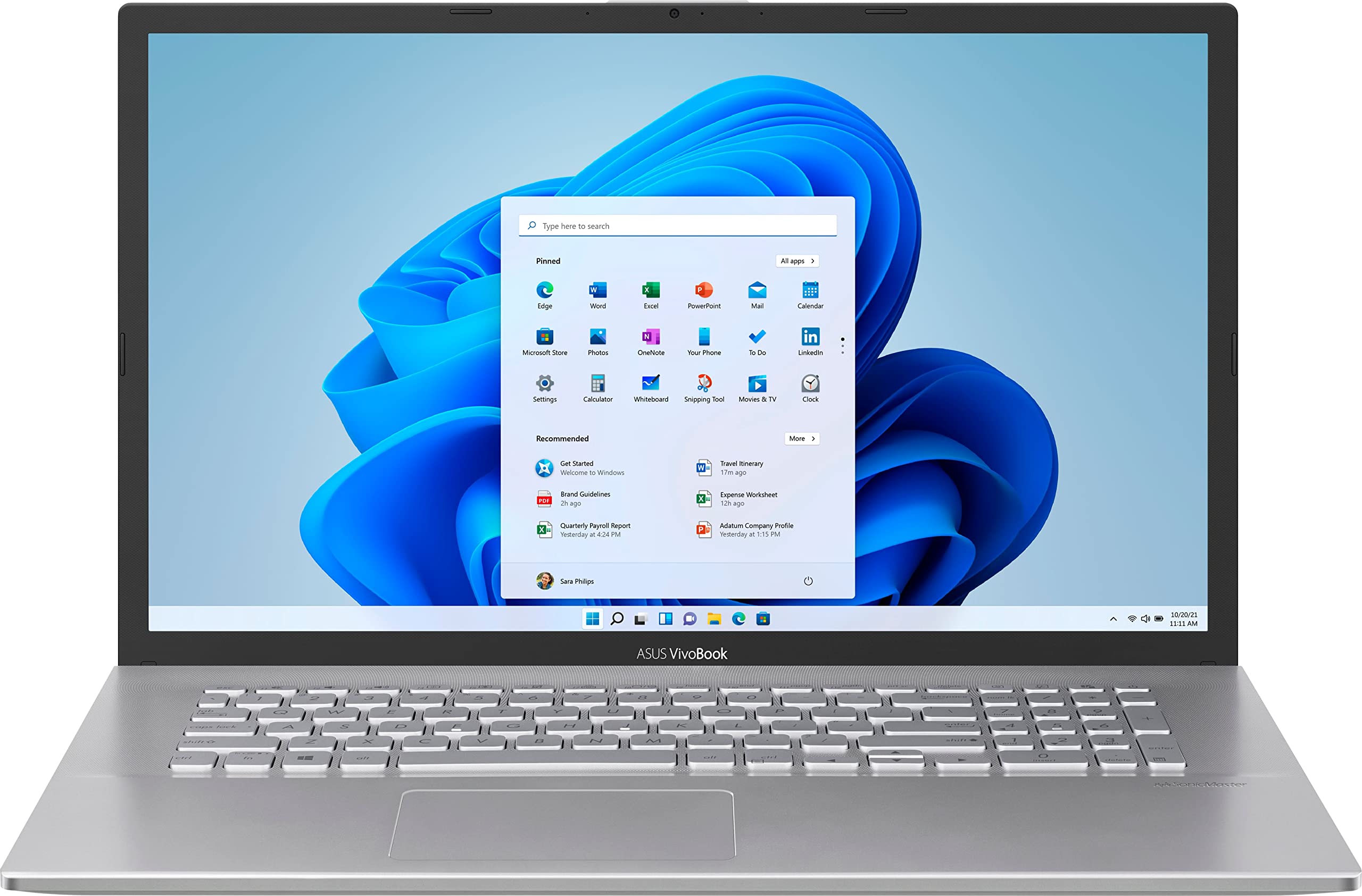 ASUS 2022 Newest VivoBook 17.3" HD+ LED Flagship Laptop | Intel Core i5-1035G1 | HDMI | Windows 11 Home in S Mode | Silver | with Laptop Stand Bundle (Silver, 20GB RAM | 1TB HDD)