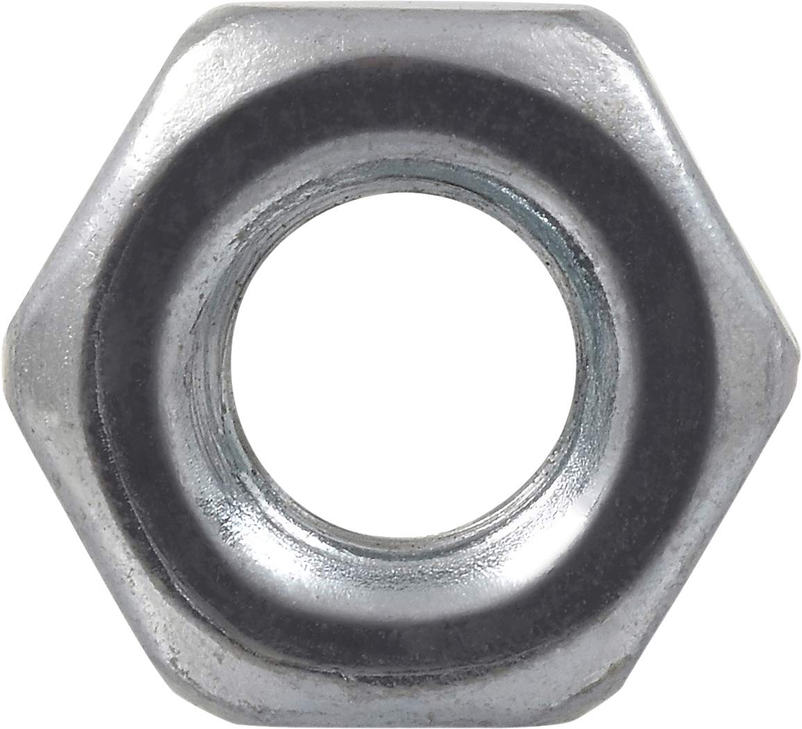 Hillman 140021 Hex Machine Screw Nut,10-24,100-Pack, zinc