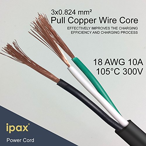 IPAX USB Printer Cable and Power Cord Compatible with HP Laserjet Pro P1109w P1102w M254dw M281fdw M402dw M404Dn M426fdn M428fdw M454dw M476nw M479fdw
