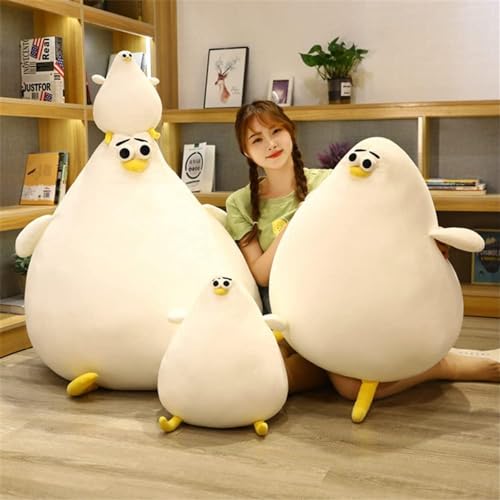 Hgplvxj Cute Fat Chicken Plush Toy, Soft Mother Hen Plush Pillow, Chicken Stuffed Animal Birthday for Kids(10.23inch)