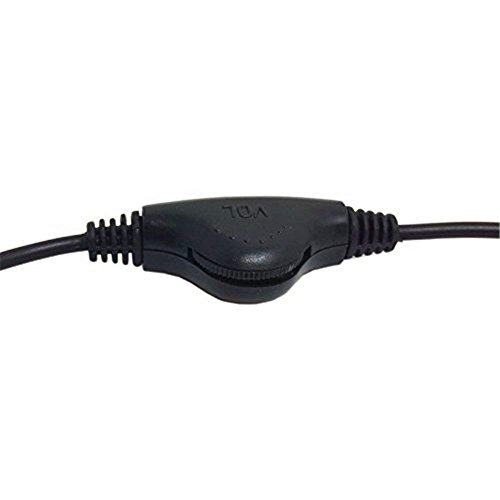 LOTOS 3.5mm Male Stereo to Double Female Audio Headphone Splitter Cable with Dual Volume Control Splitter Suit for All Earphone Headphone