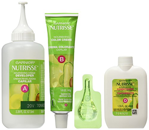 Garnier Nutrisse Ultra Color Nourishing Hair Color Creme, DN1 Light Cool Denim (Packaging May Vary), 1 Count