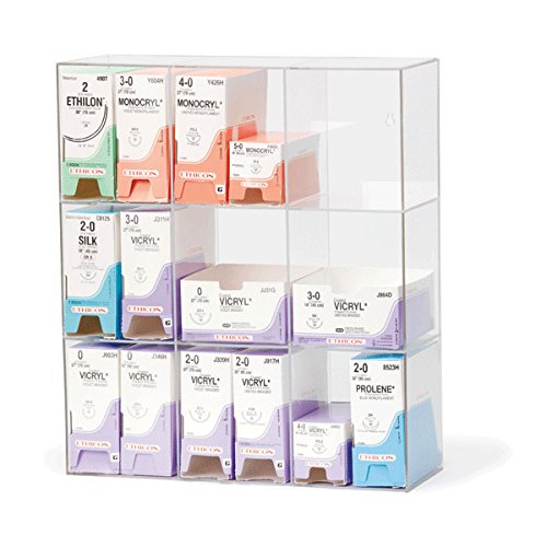 CeilBlue Acrylic Three-Tier Suture Rack Shelf