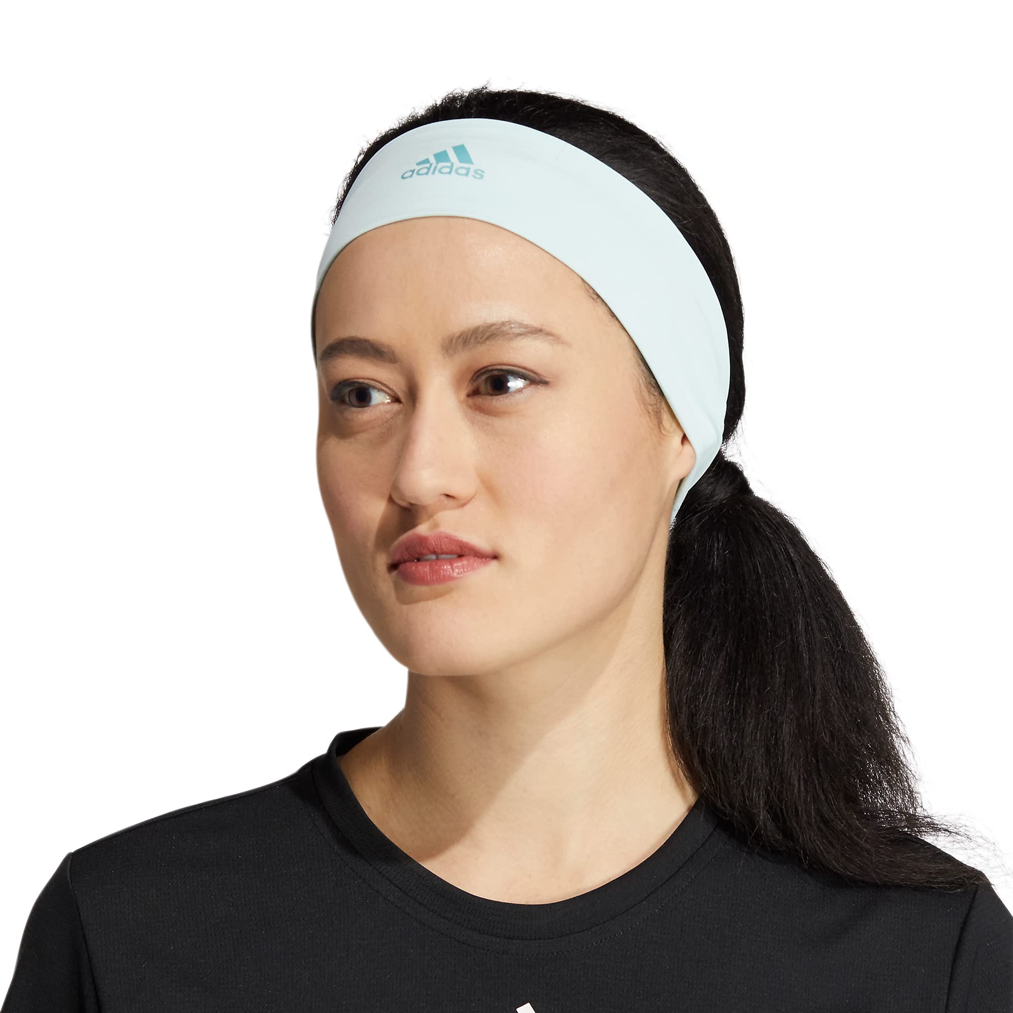 adidas Alphaskin 2.0 Elastic Headband β Discontinued, Halo Mint Green/Mint Tone Green, One Size