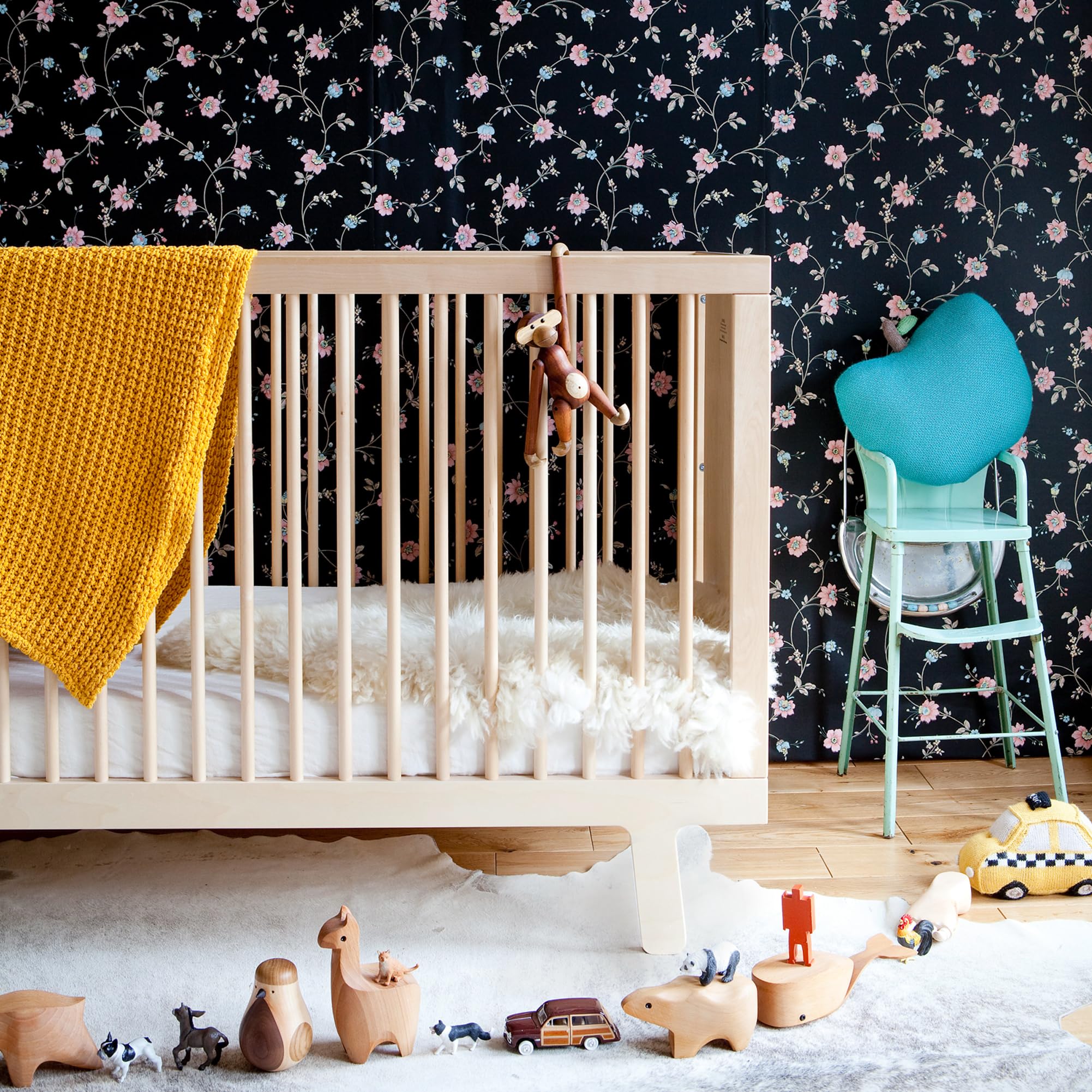 Oeuf Sparrow Crib, Birch