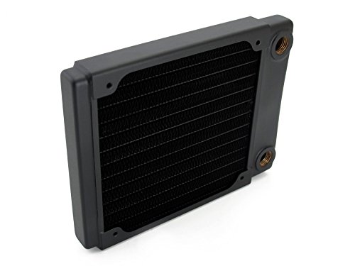 XSPC 5060596650008 XSPC TX120 Ultrathin Radiator - 120mm, Black Black