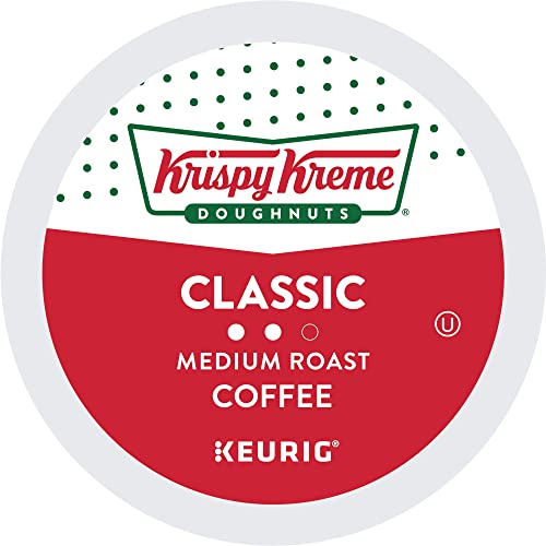 Krispy Kreme Classic, Single-Serve Keurig K-Cup Pods, Medium Roast Coffee, 96 Count