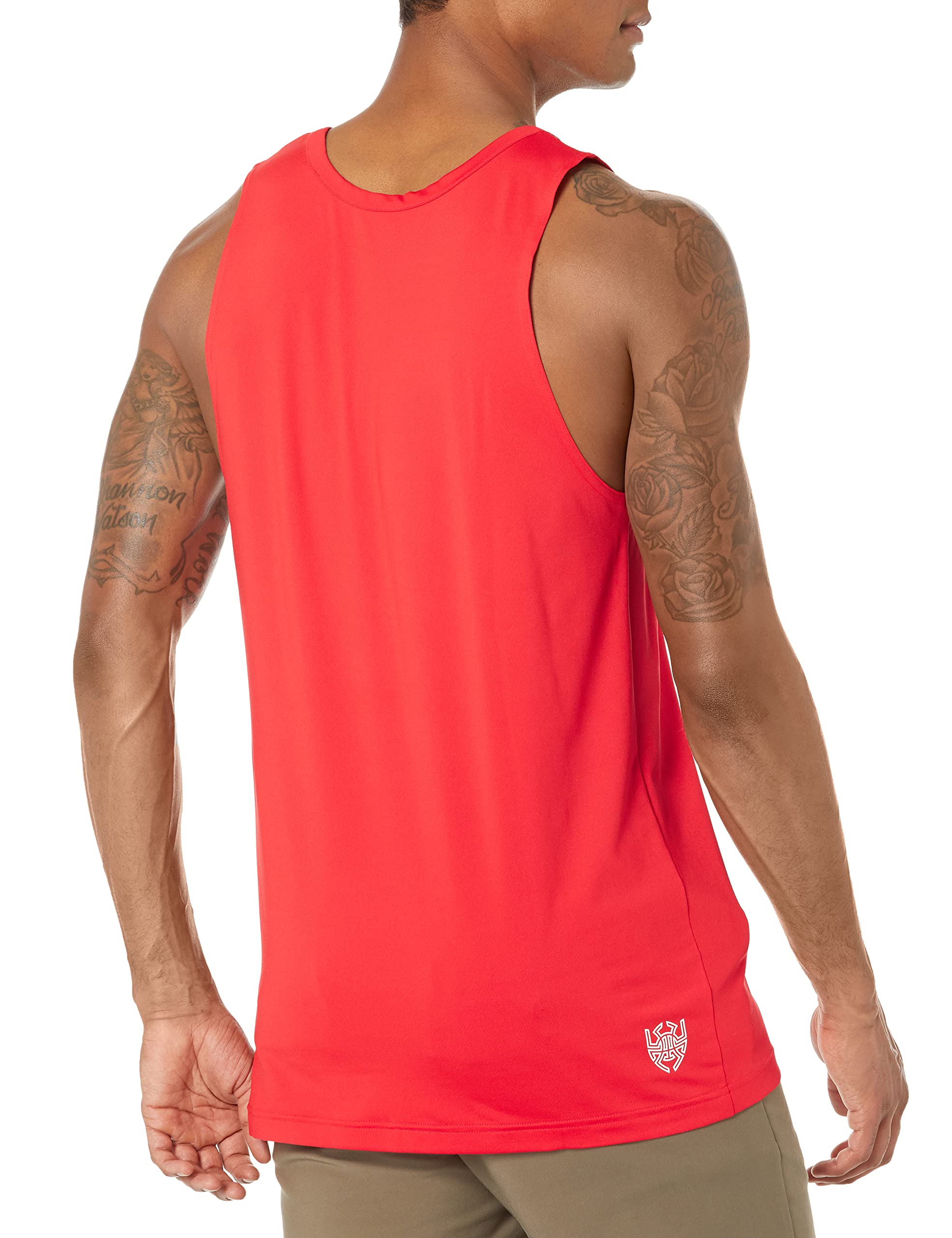 adidas Men's D.O.N. Issue 4 FOF Tank, Vivid Red, Small
