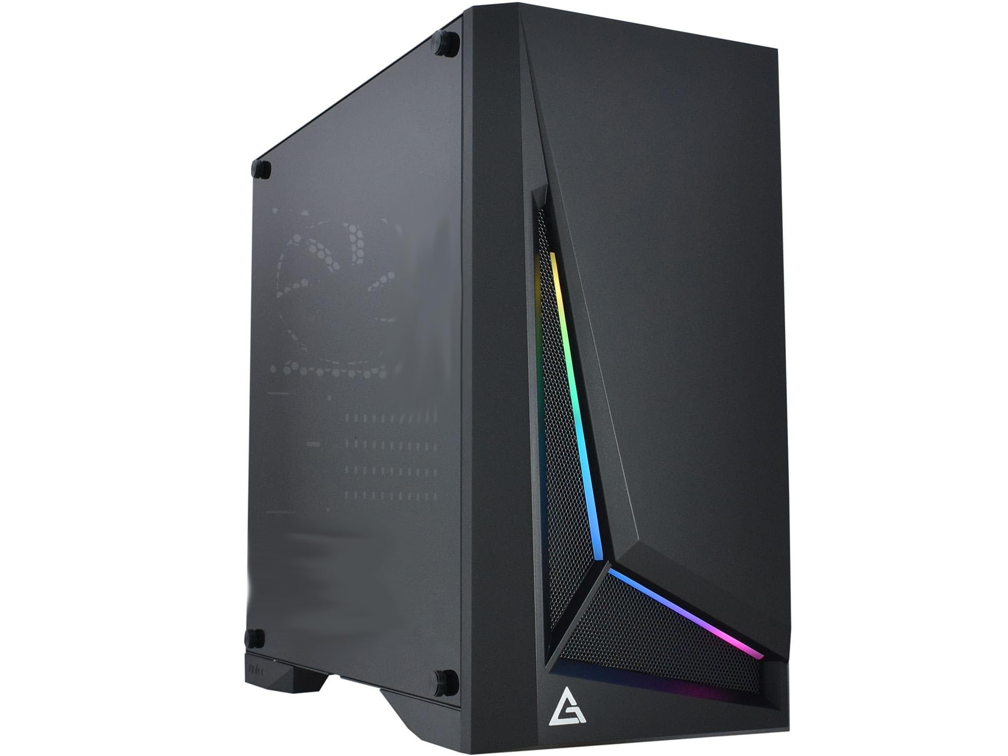 Centaurus Andromeda A3 Gaming PC - AMD Ryzen 7 5800X, 32GB RAM, Radeon RX 6700 XT 12GB, 1TB NVMe SSD, Windows 11 Pro, AC WiFi. Liquid Cooler, RGB LEDs, VR Ready Gaming Computer