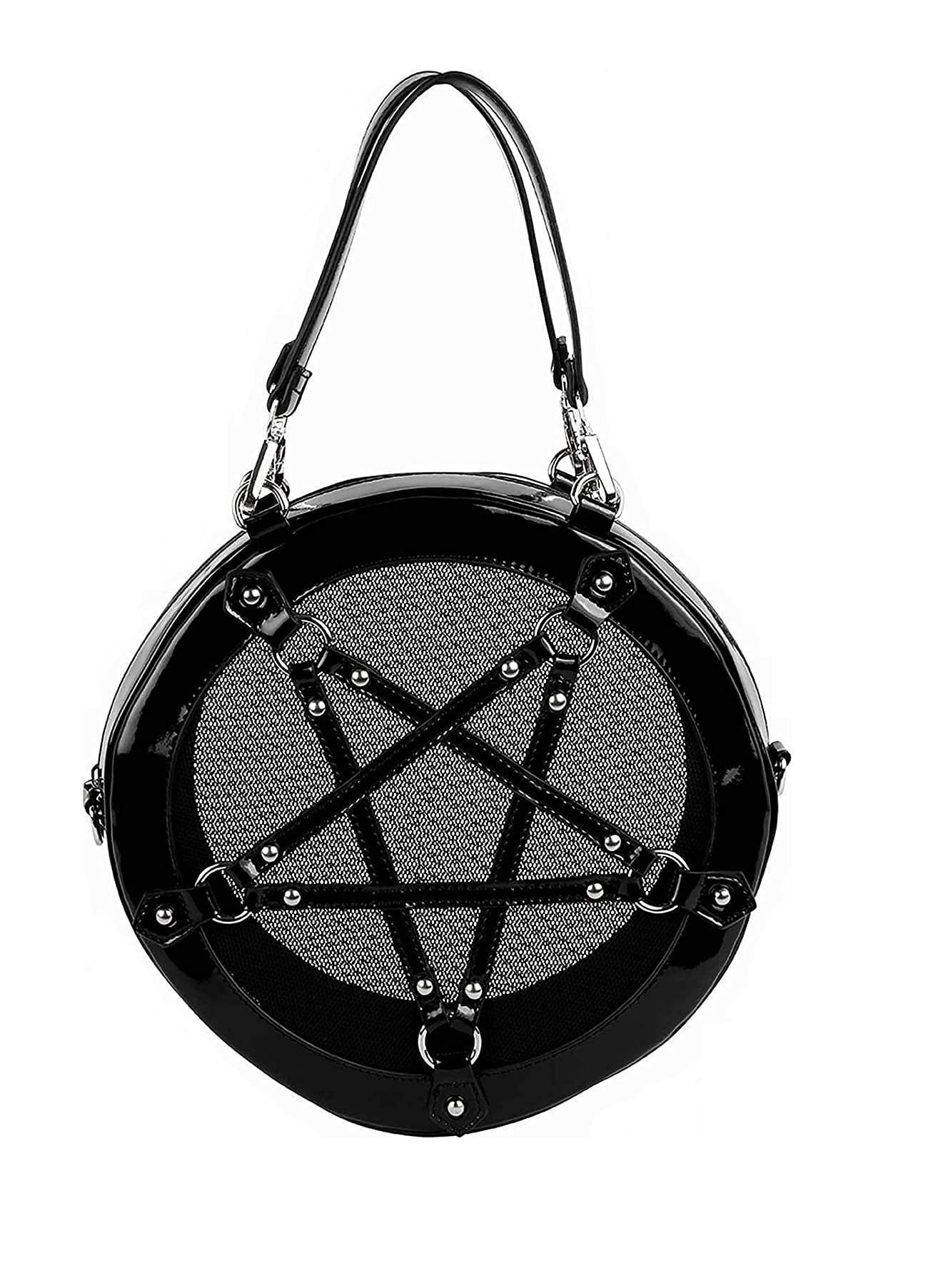 Killstar Serena Pentagram Witch Gothic Punk Satanic Handbag Purse KSRA003884
