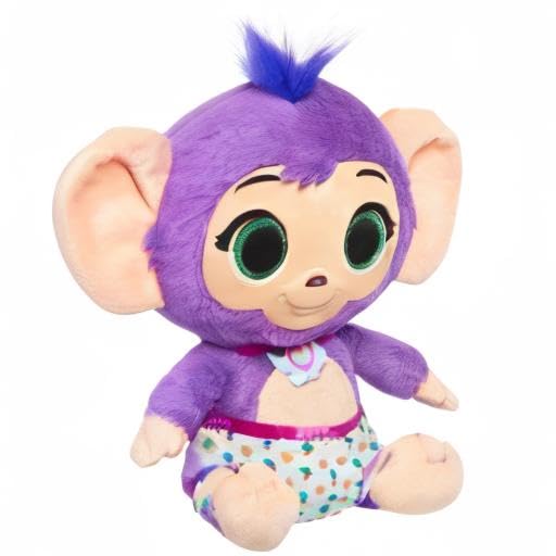 Disney Jr T.O.T.S. Tickle & Toot Baby Mitsu the Monkey, 10-inch feature plush