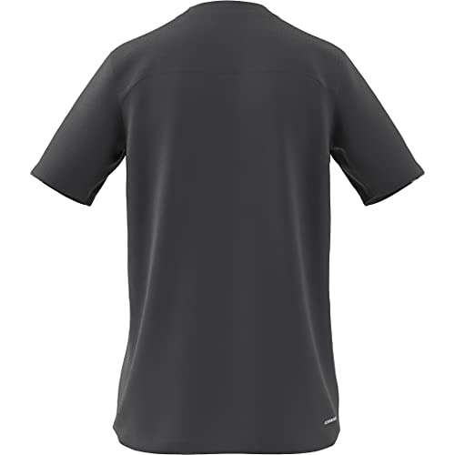 adidas Men's Design 2 Move Feel Well Motion Tee, Grey Six/White, Large